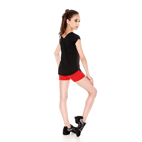 So Danca Girl's Dance Shorts RDE 1670 Lime Green - World of Dance UK